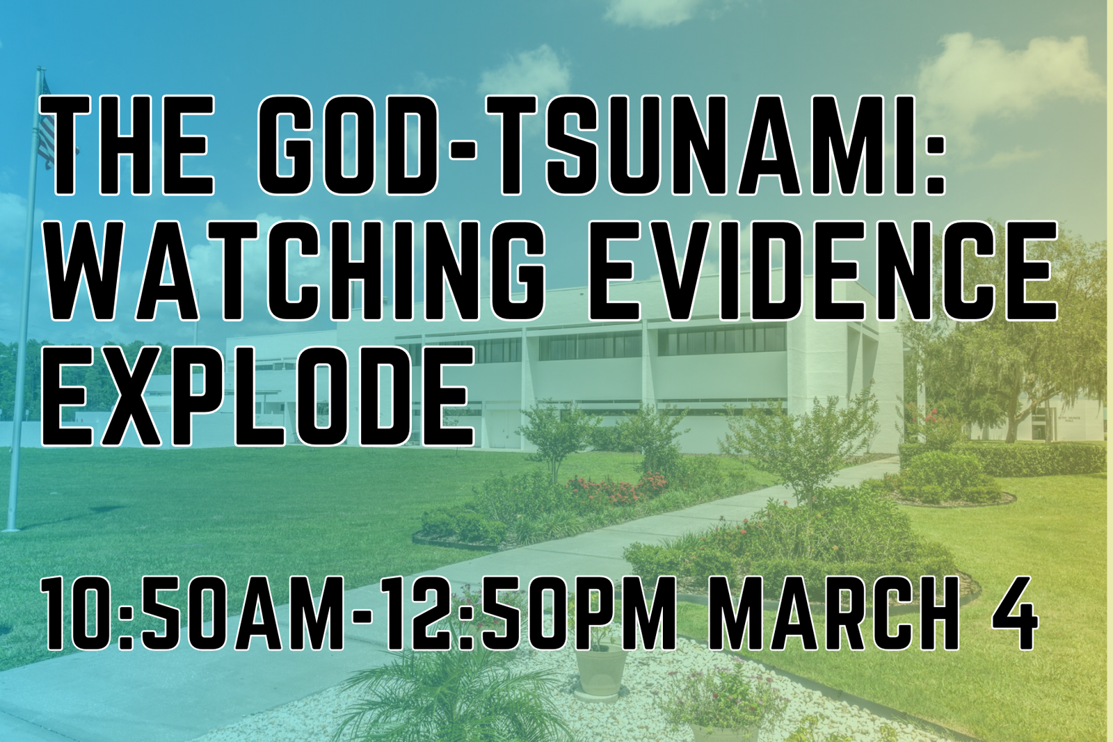 The God-Tsunami: Watching Evidence Explode – Trinity College Chapel ...